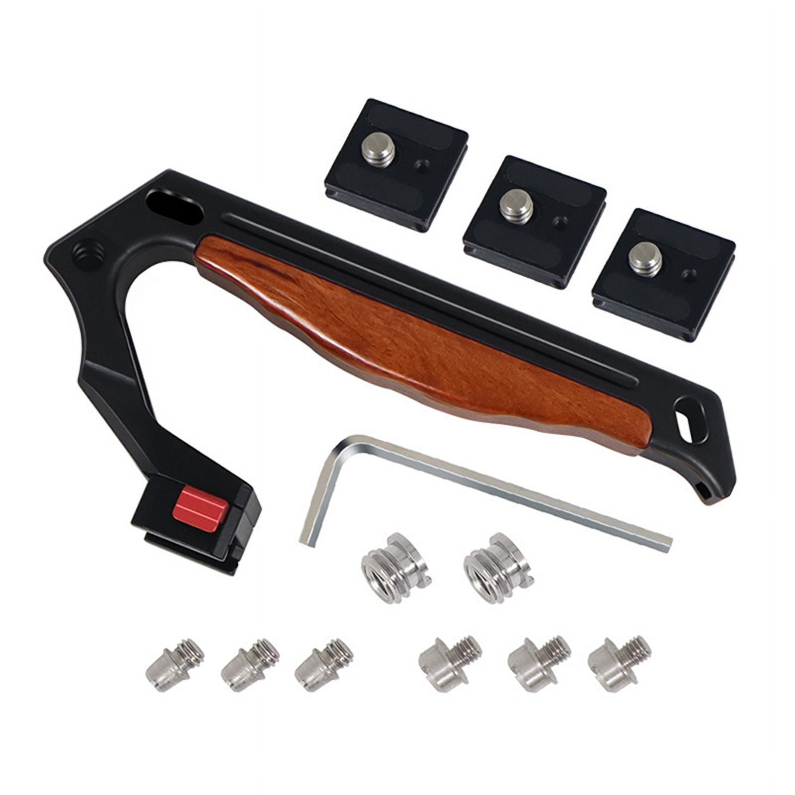 Universal Photography Quick Release Upper Carry Handle Wooden Pot ...