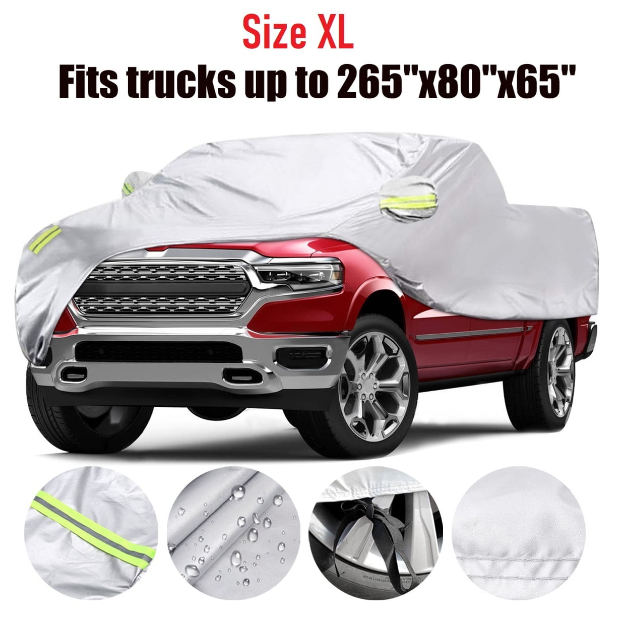 Universal Pickup Truck Vehicle Cover Waterproof Uv And Weather