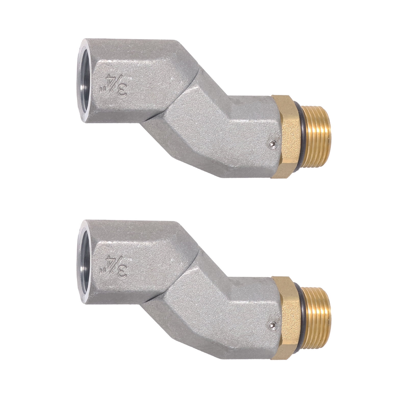Universal Piece of 2 Fuel Hose Swivel 3/4 Inch NPT 360 Rotate for Fuel ...