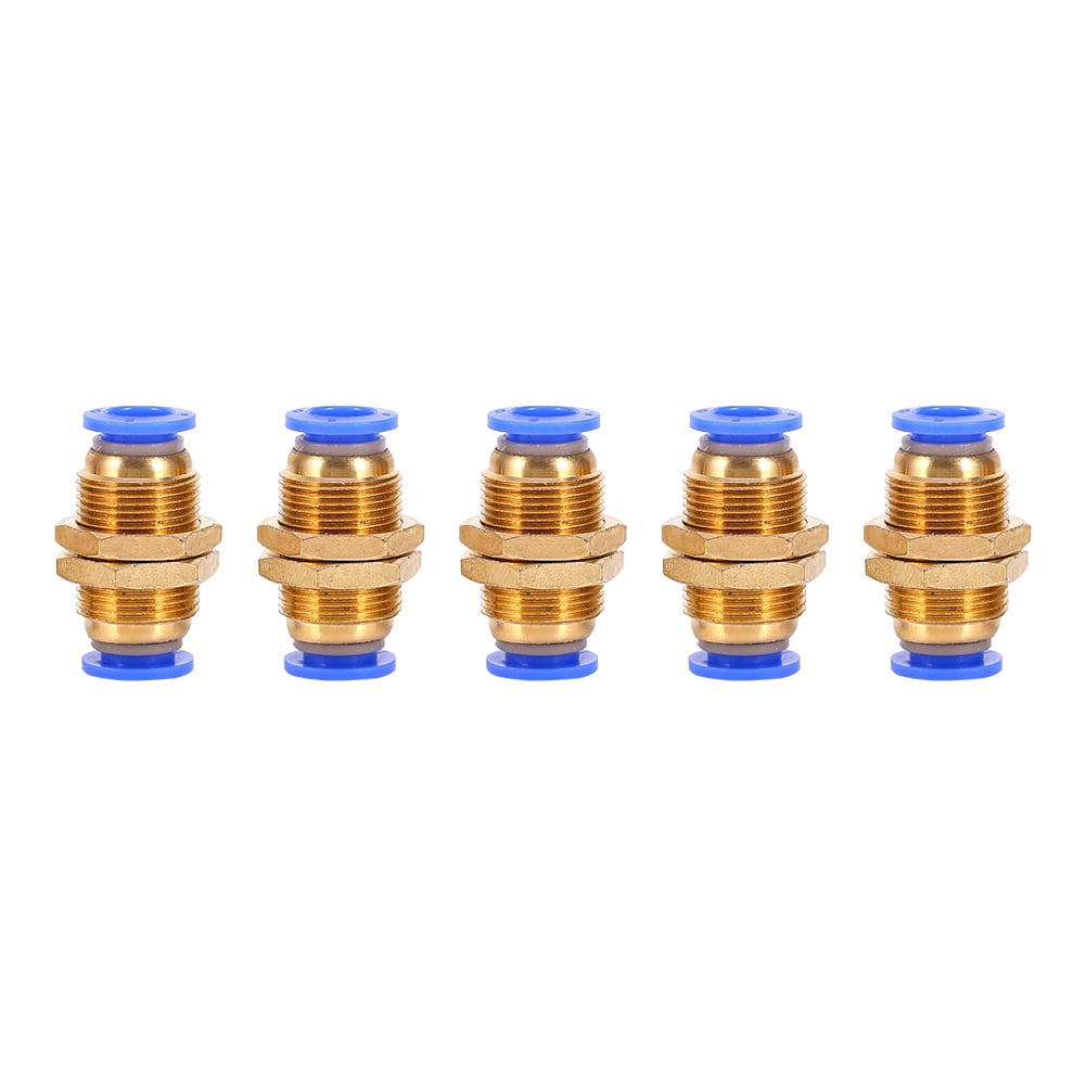 Universal Pipe Joiner Push-In Pneumatic Fittings for Air, Water & Hose ...