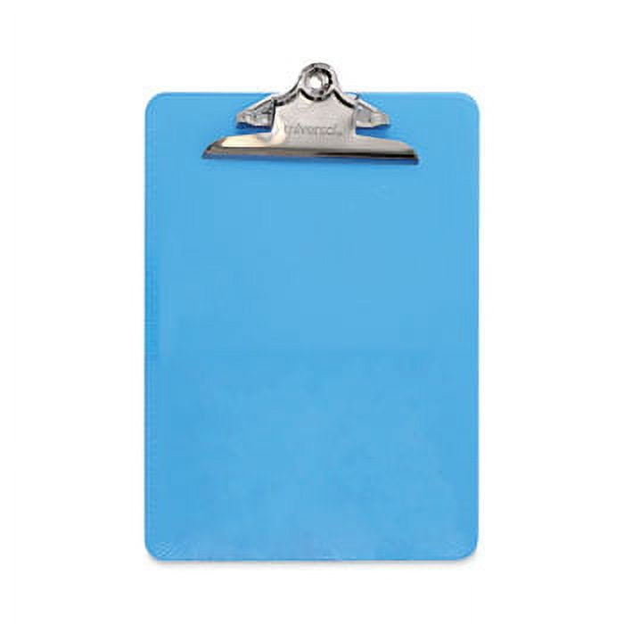 Universal Plastic Clipboard with High Capacity Clip, 1.25" Clip ...