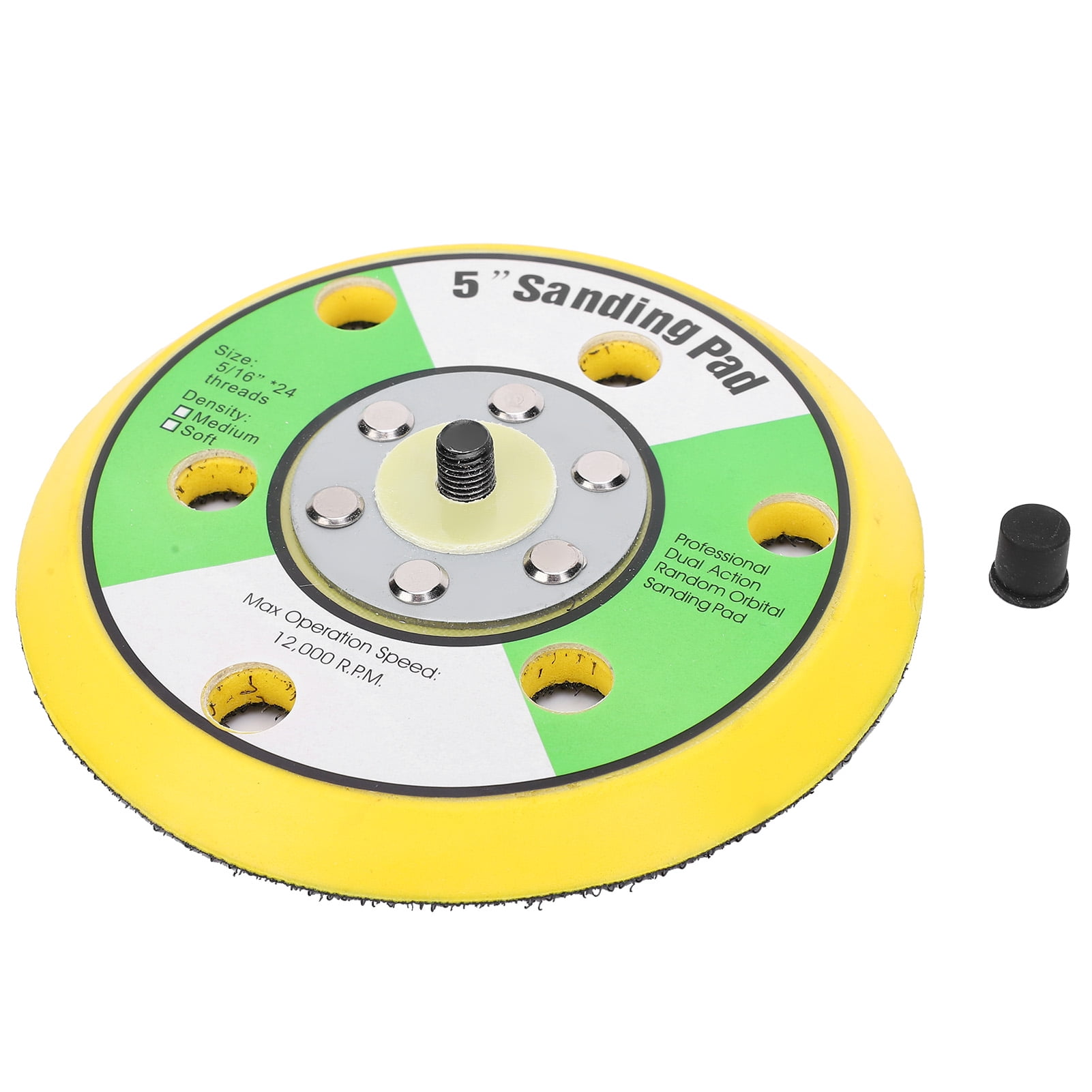 Universal Polishing Machine Tray 5in Round Sander Holder Buffing Pad ...