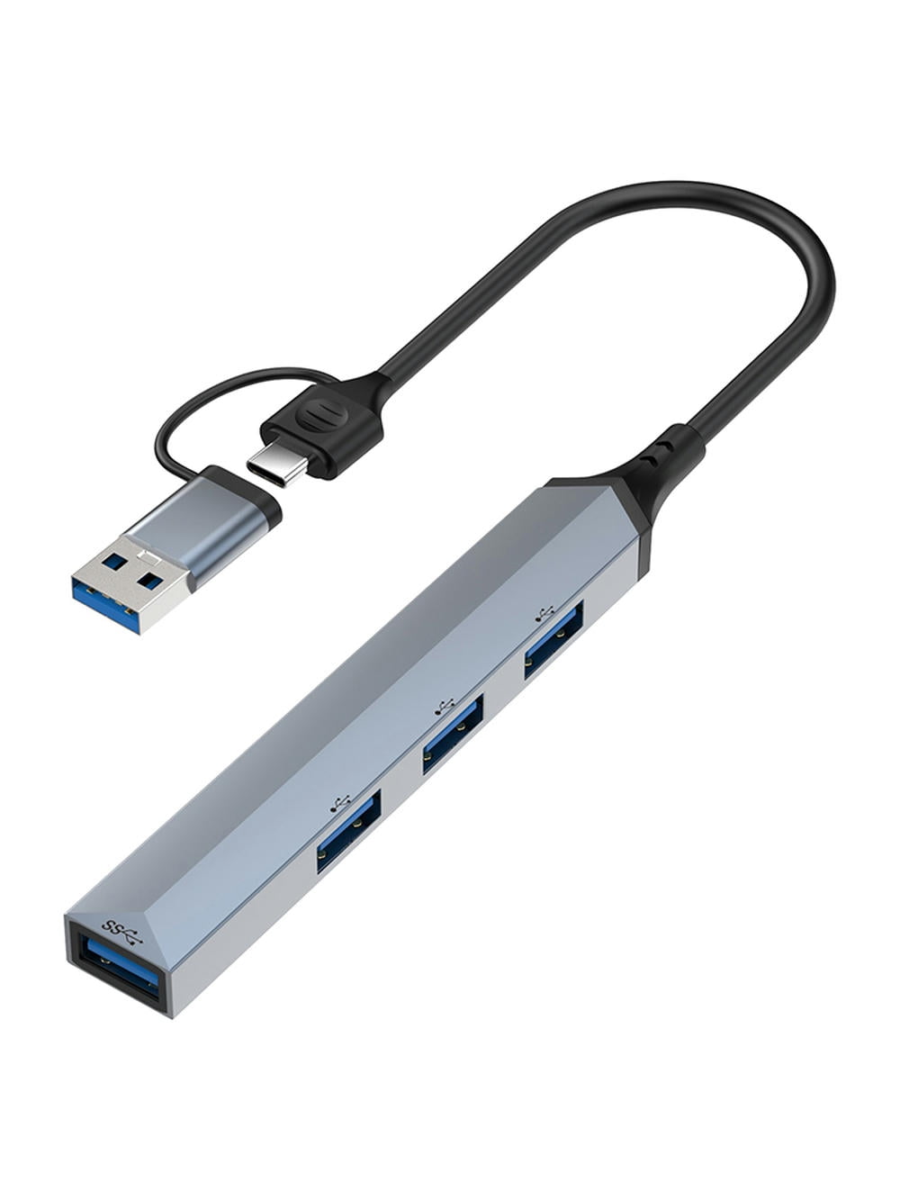 Universal Portable With 4 Ports USB C Hub For PC Laptop Accessories ...