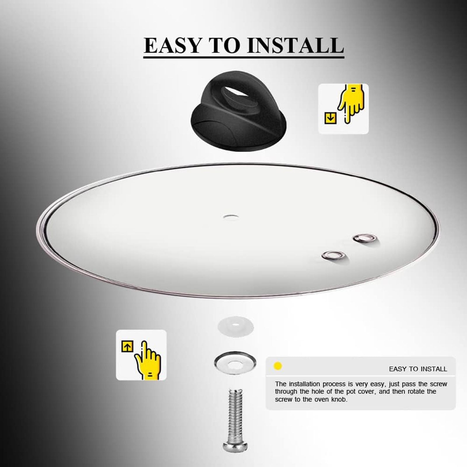 Universal Pot Lid Replacement Knob for Rival Crockpot Replacement Parts ...