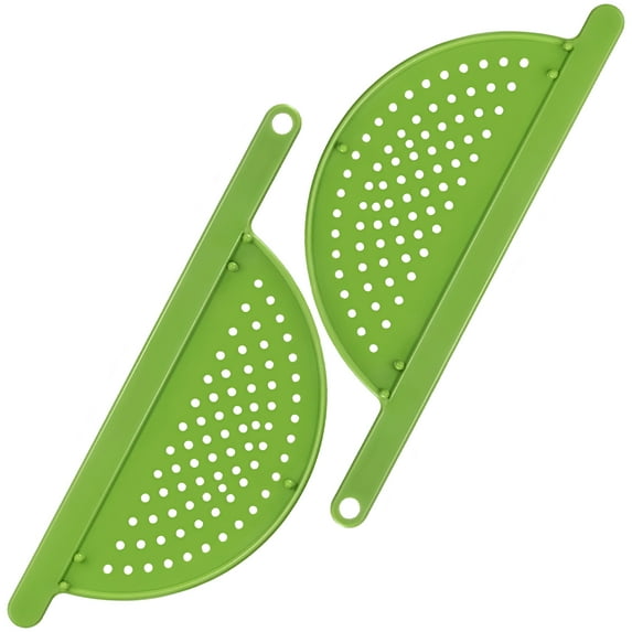 Universal Pot Strainer – 2 Pack – Handheld BPA-Free Food Drainer for ...