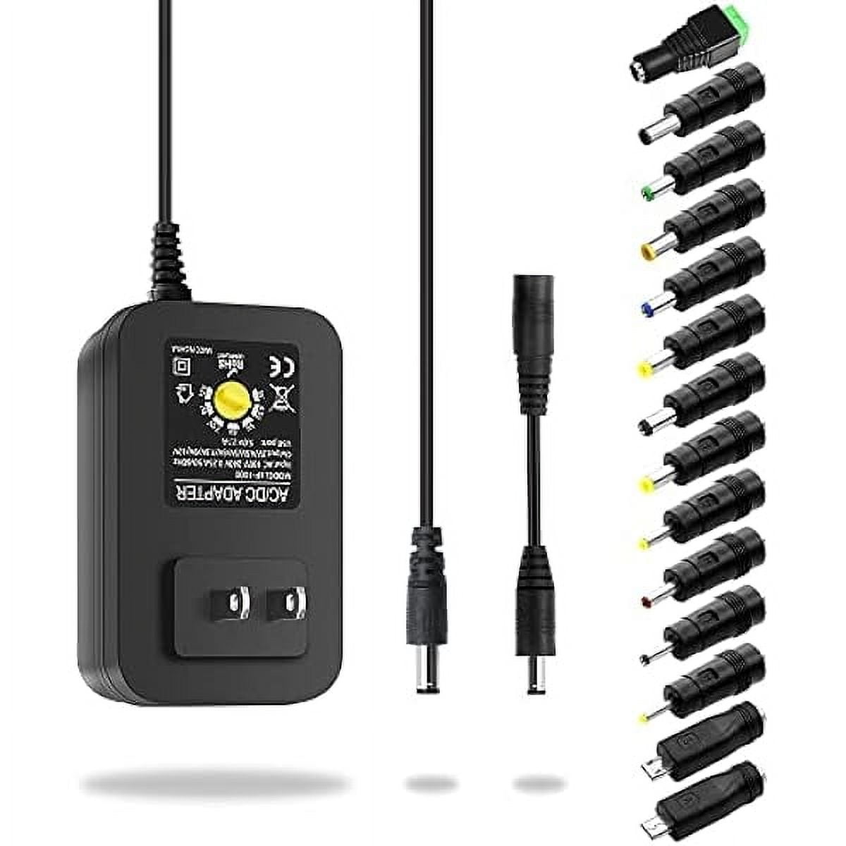 Universal Power Adapter 30W 12V 9V 7.5V 6V 5V 4.5V 3V Adjustable ...