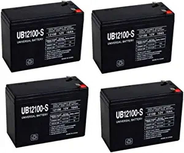 Universal Power Group 12V 10AH SLA Battery for Razor Bella/Dirt Quad V1 ...