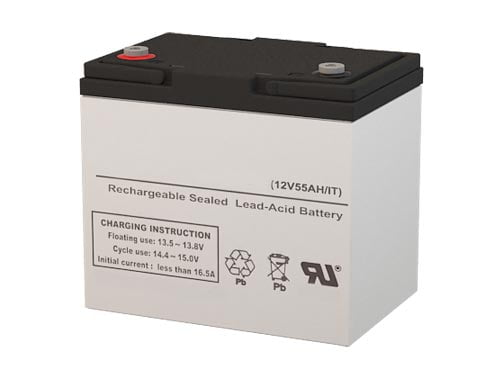 Universal Power UPG 12 Volts 55 Ah Solar AGM SLA Battery 12V 55AmpH ...