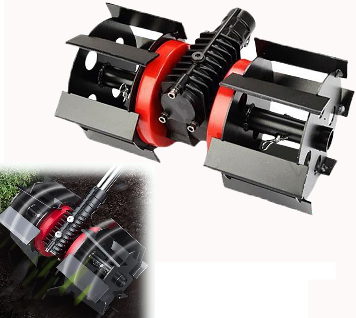 Universal Precision Alloy Lawnmower Accessory, Multi-Purpose Wheels, 2 ...