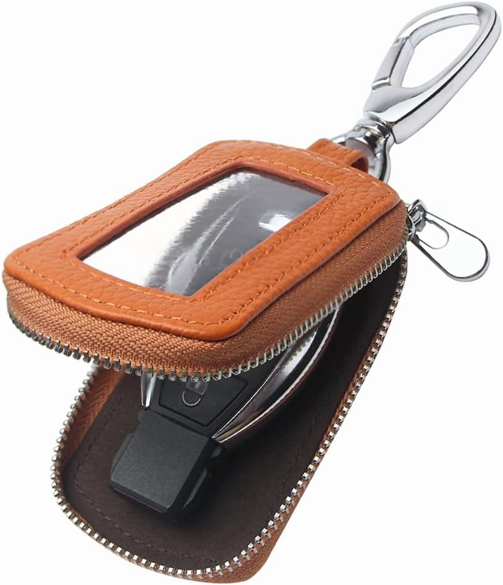 Universal Premium Car Key Fob Case Genuine Leather Car Smart Key fob ...
