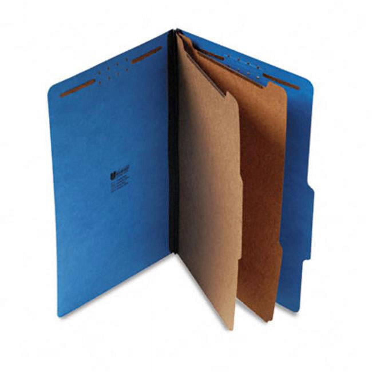 Universal Pressboard Classification Folders - Cobalt Blue - Legal Size ...