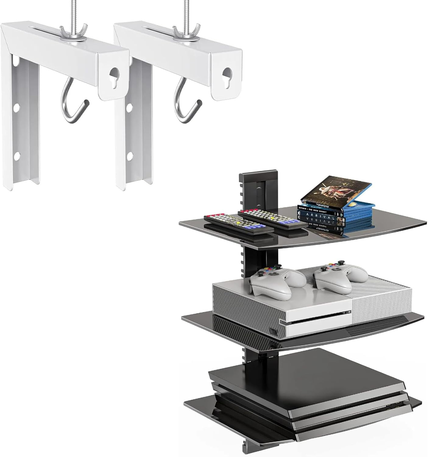 Universal Projector Screen Ceiling Mount and Floating Entertainment ...