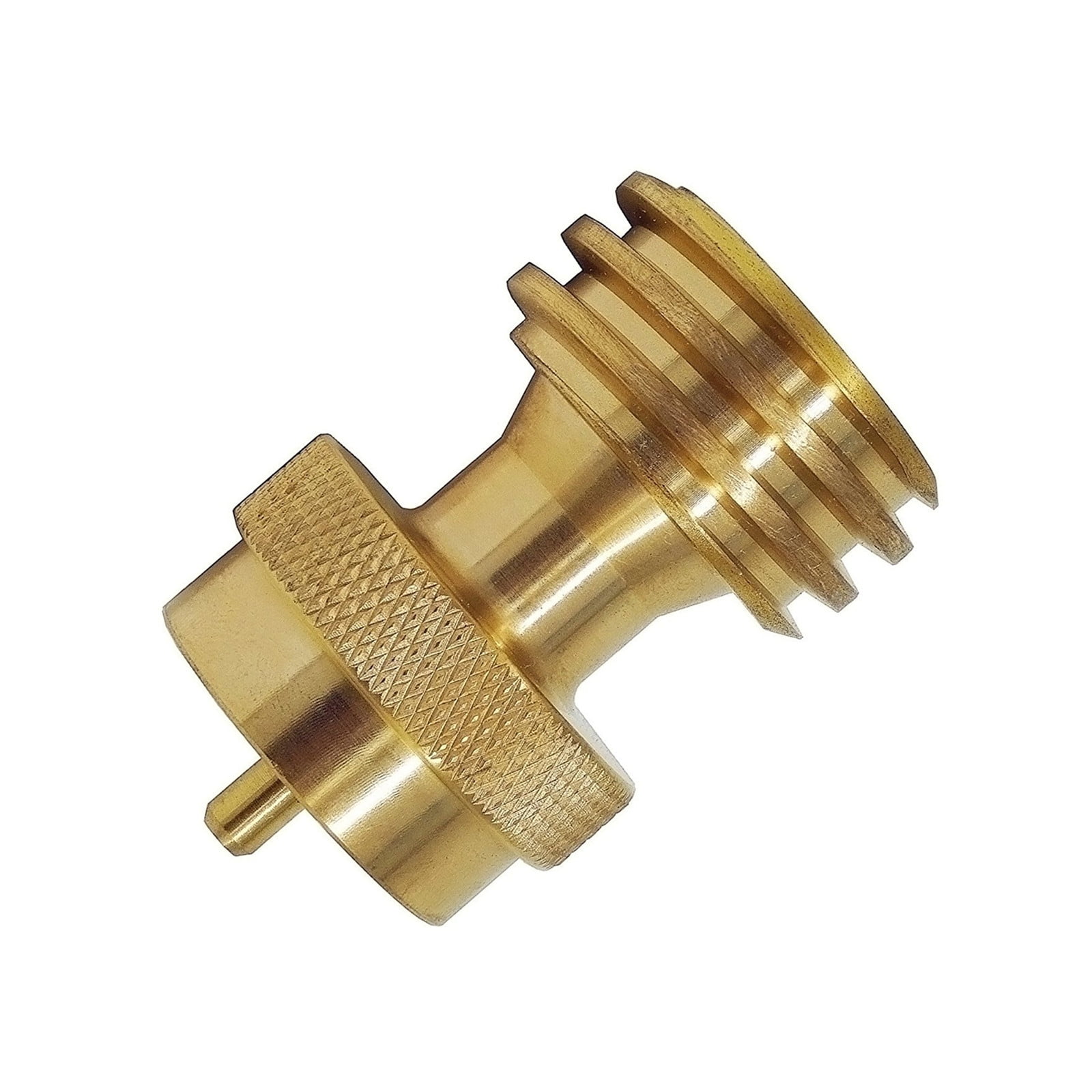 Universal Propane Adapter Solid Brass, Simplified Connection for BBQ ...