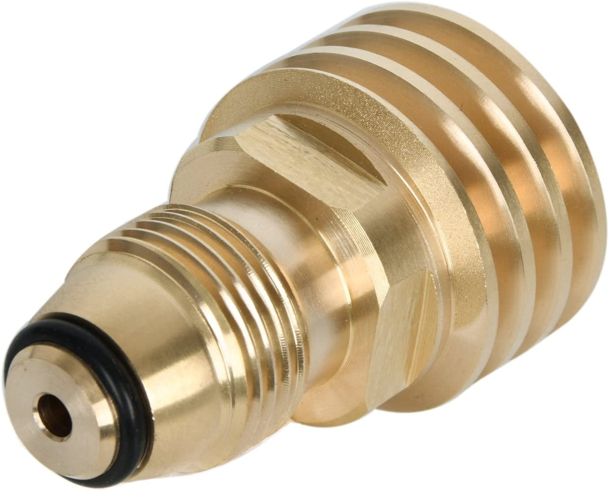 Universal Propane Tank Adapter Converts POL LP Tank Service Valve to ...