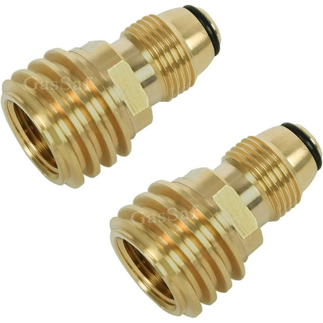 Universal Propane Tank Adapter Converts POL LP Tank Service Valve to ...