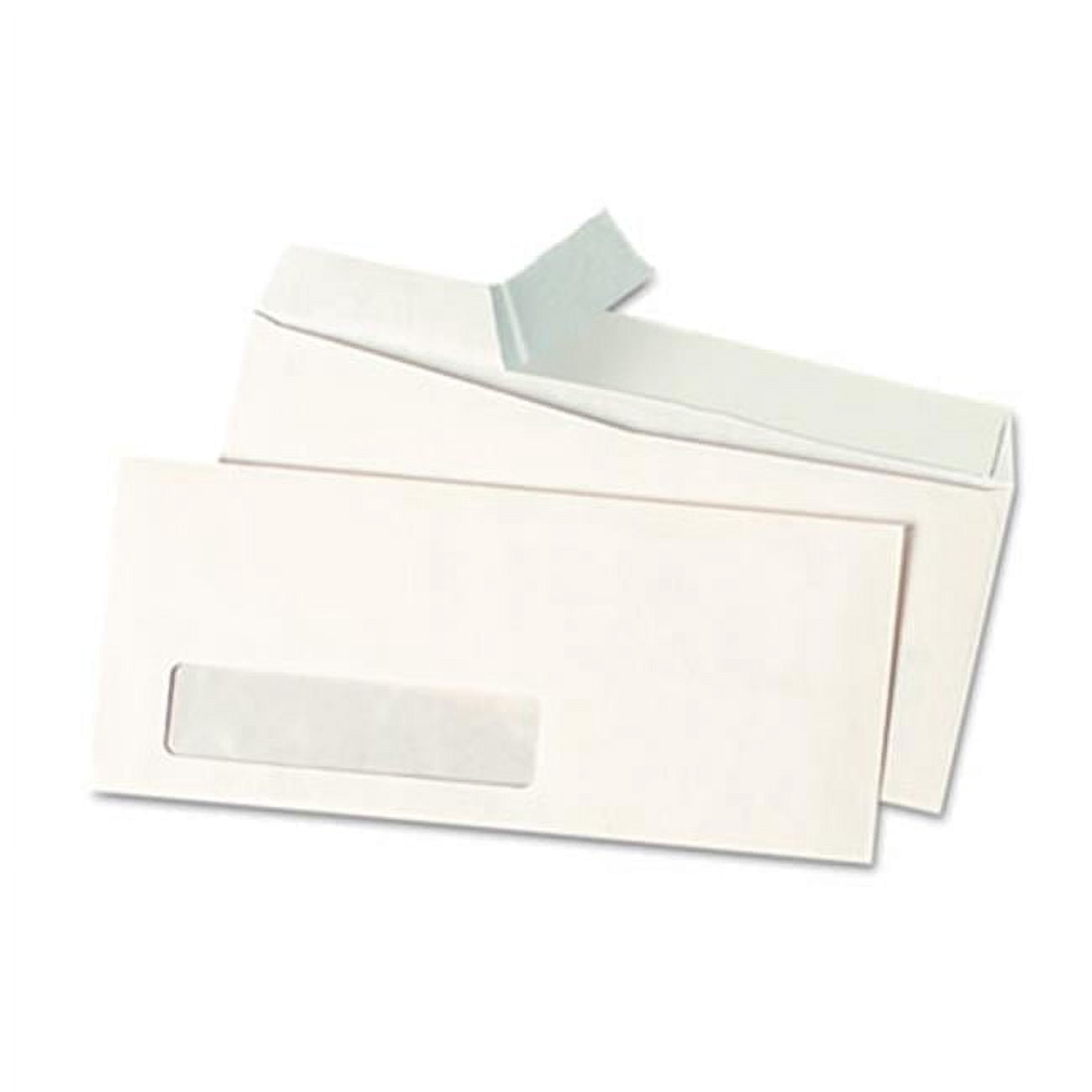 Universal Pull & Seal Business Envelope- #10- Window- White- 500/Box ...