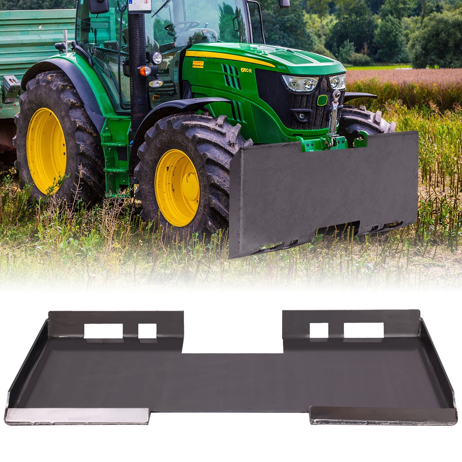Universal Quick Attach Mount Plate, Skid Steer Mount Plate Attachment ...