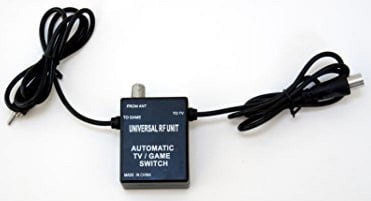 Universal RF Adapter for Sega NES, SNES - TV Audio AV Converter Plug ...