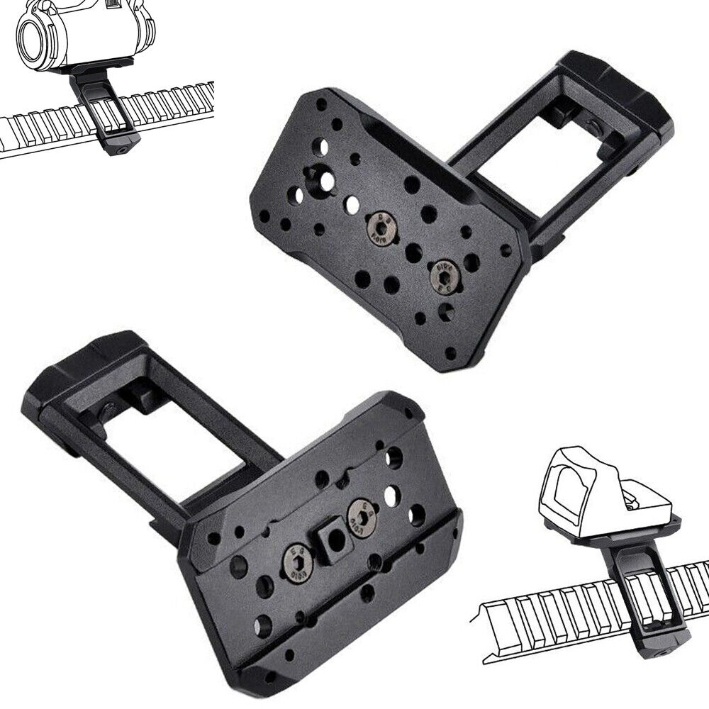 Universal Red Dot Side Offset Base Fit 20mm Picatinny - Walmart.com