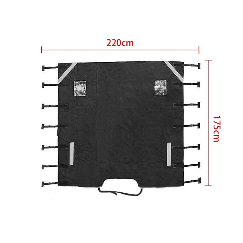 Universal RV Towing Cover, Waterproof Oxford Fabric With Reflective ...
