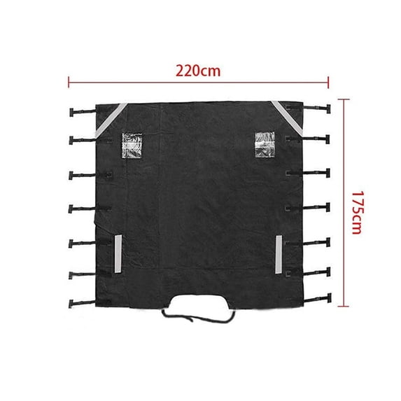 Universal RV Towing Cover, Waterproof Oxford Fabric With Reflective ...