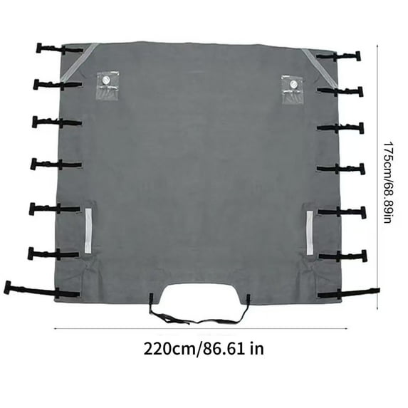 Universal RV Towing Cover, Waterproof Oxford Fabric With Reflective ...