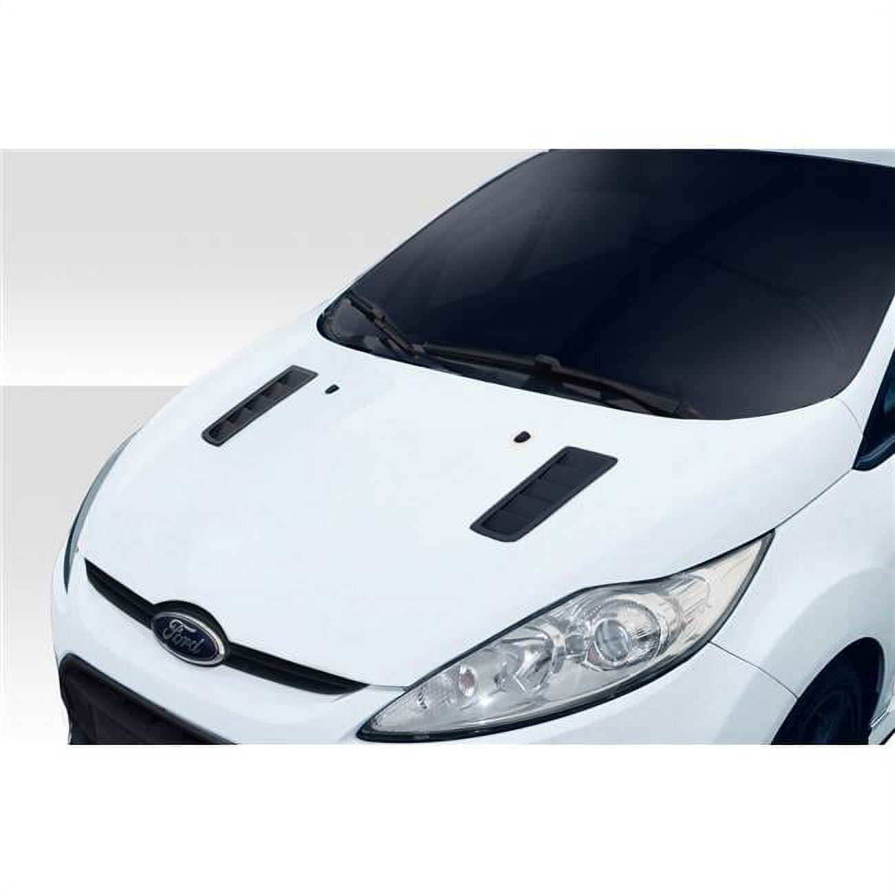 Universal Race Style Fiberglass Hood Louver Vents - 2 Piece - Walmart.com