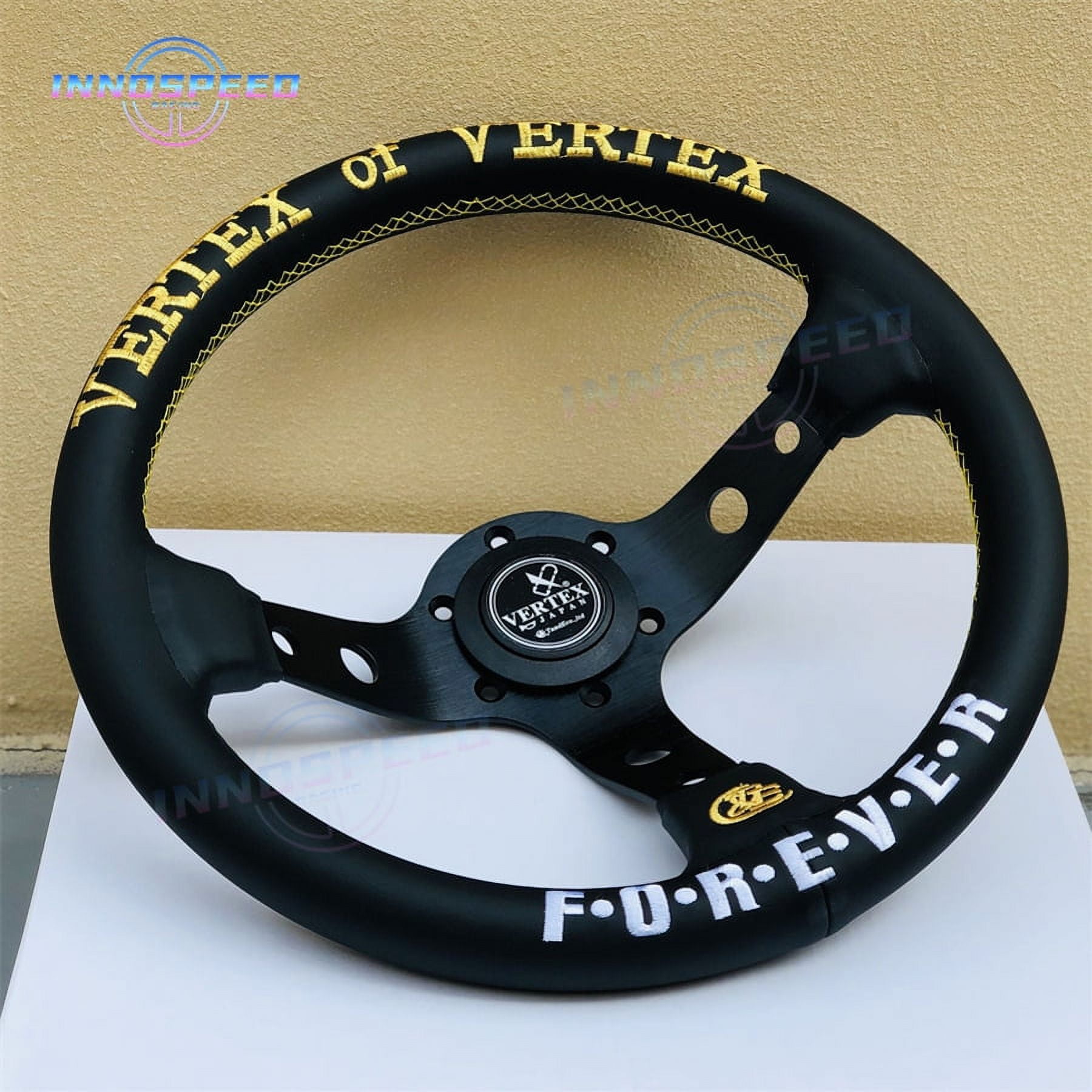 Universal Racing 13inch Vertex Leather Modified Performance Deep Dish ...