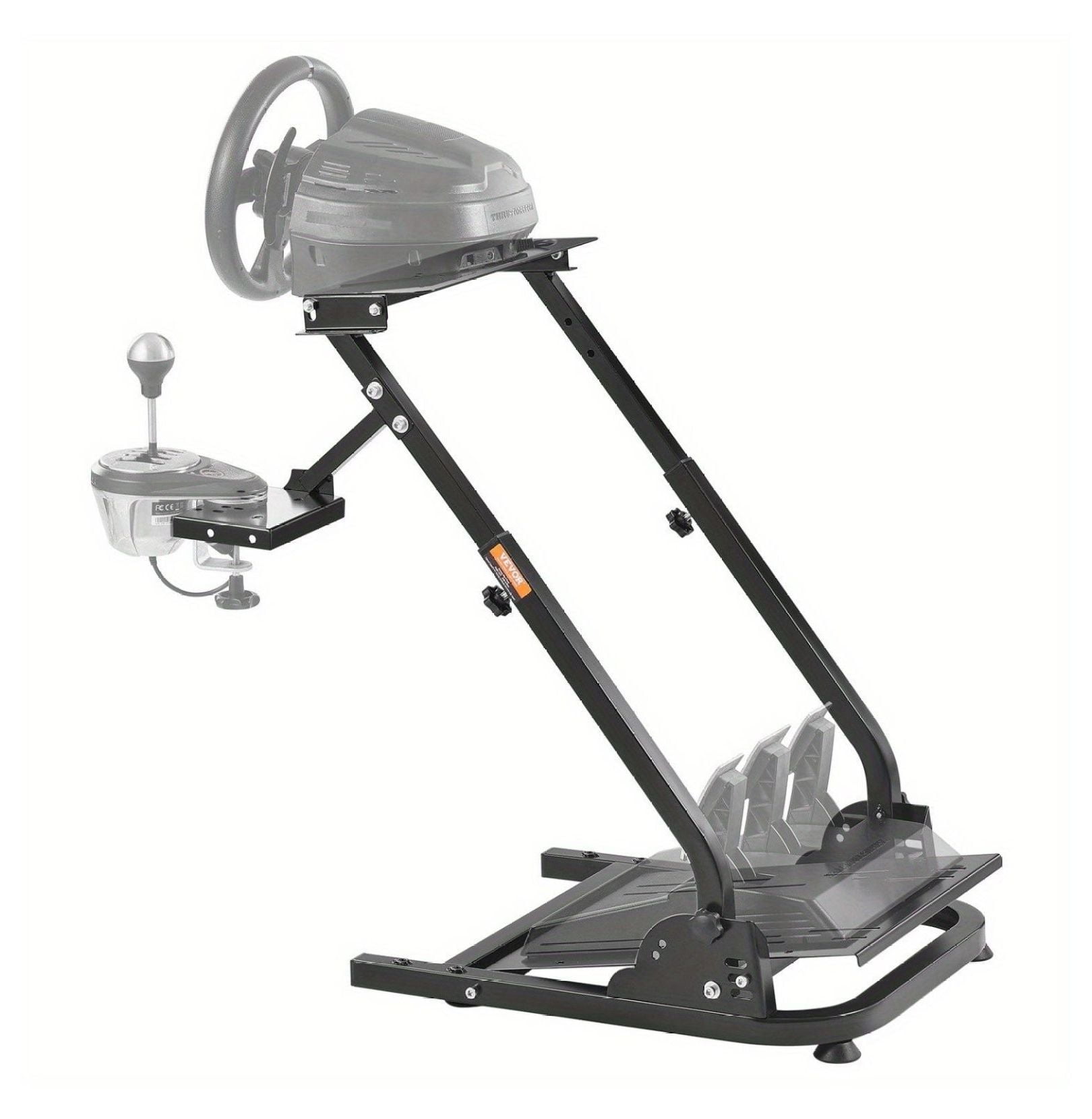 Universal Racing Simulator Steering Wheel Stand, Adjustable Height and ...