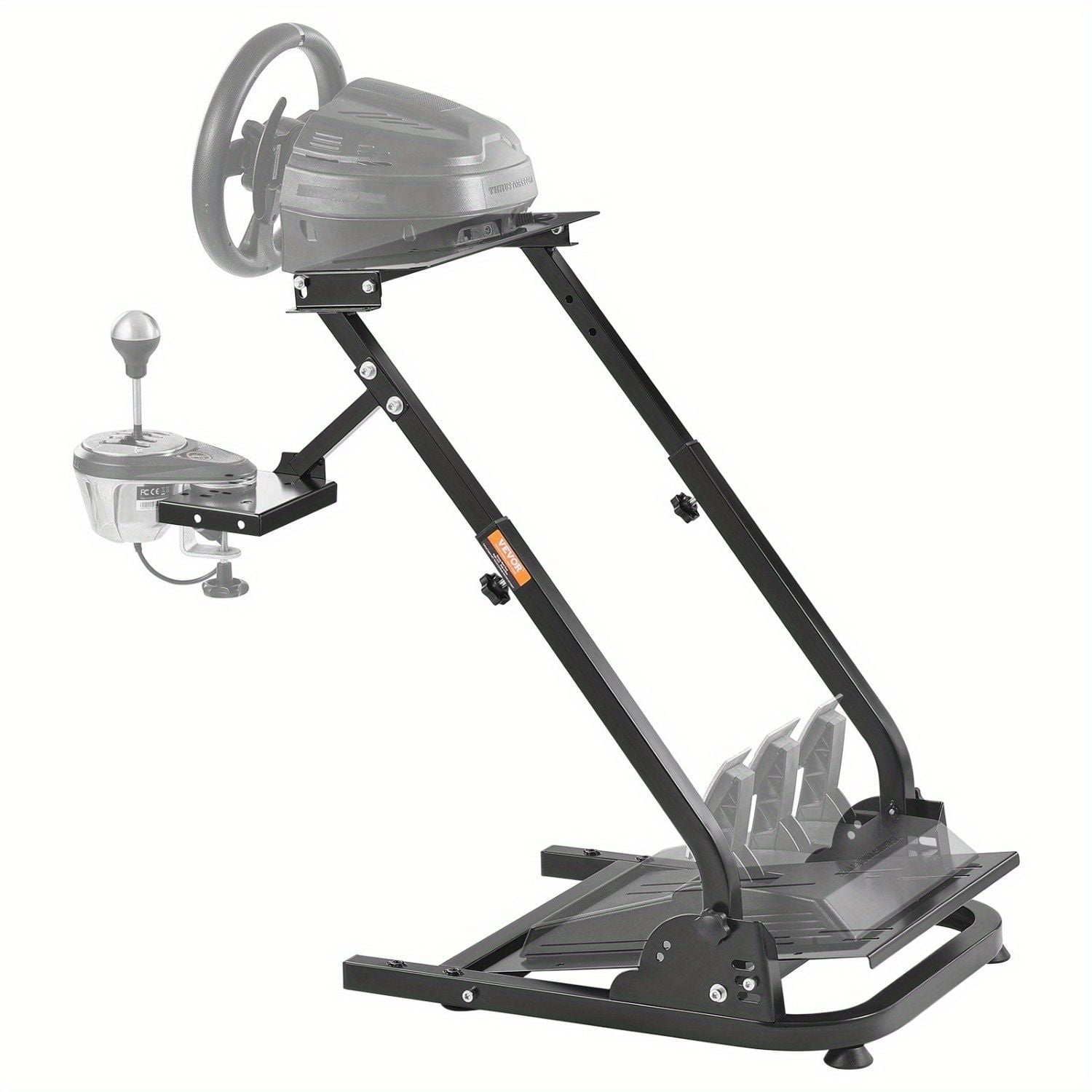 Universal Racing Simulator Steering Wheel Stand, Adjustable Height and ...