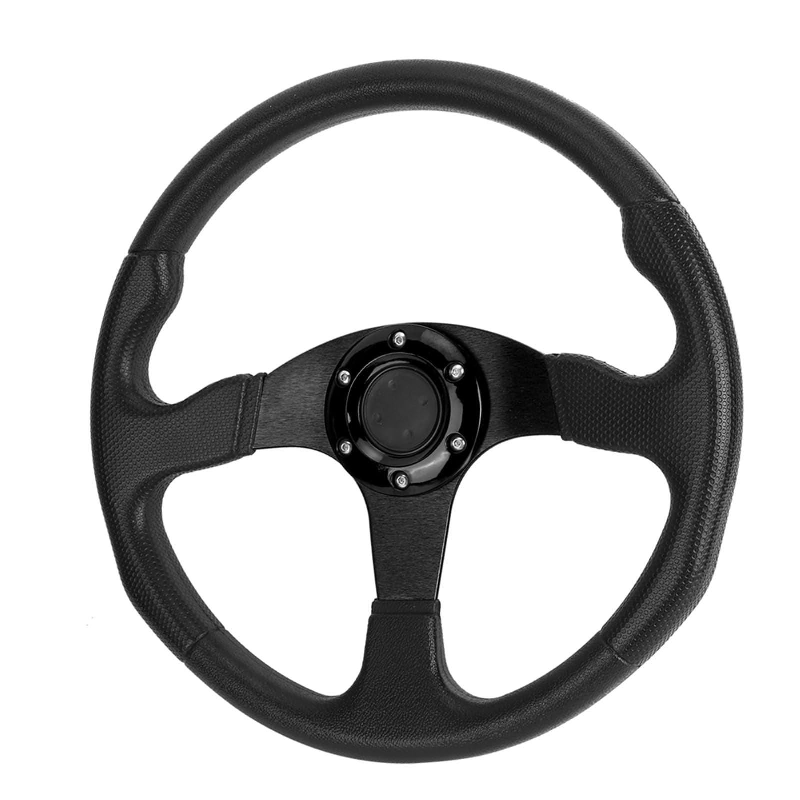 Universal Racing Steering Wheel 350mm 14in Car Sport Steering Wheel 6 ...