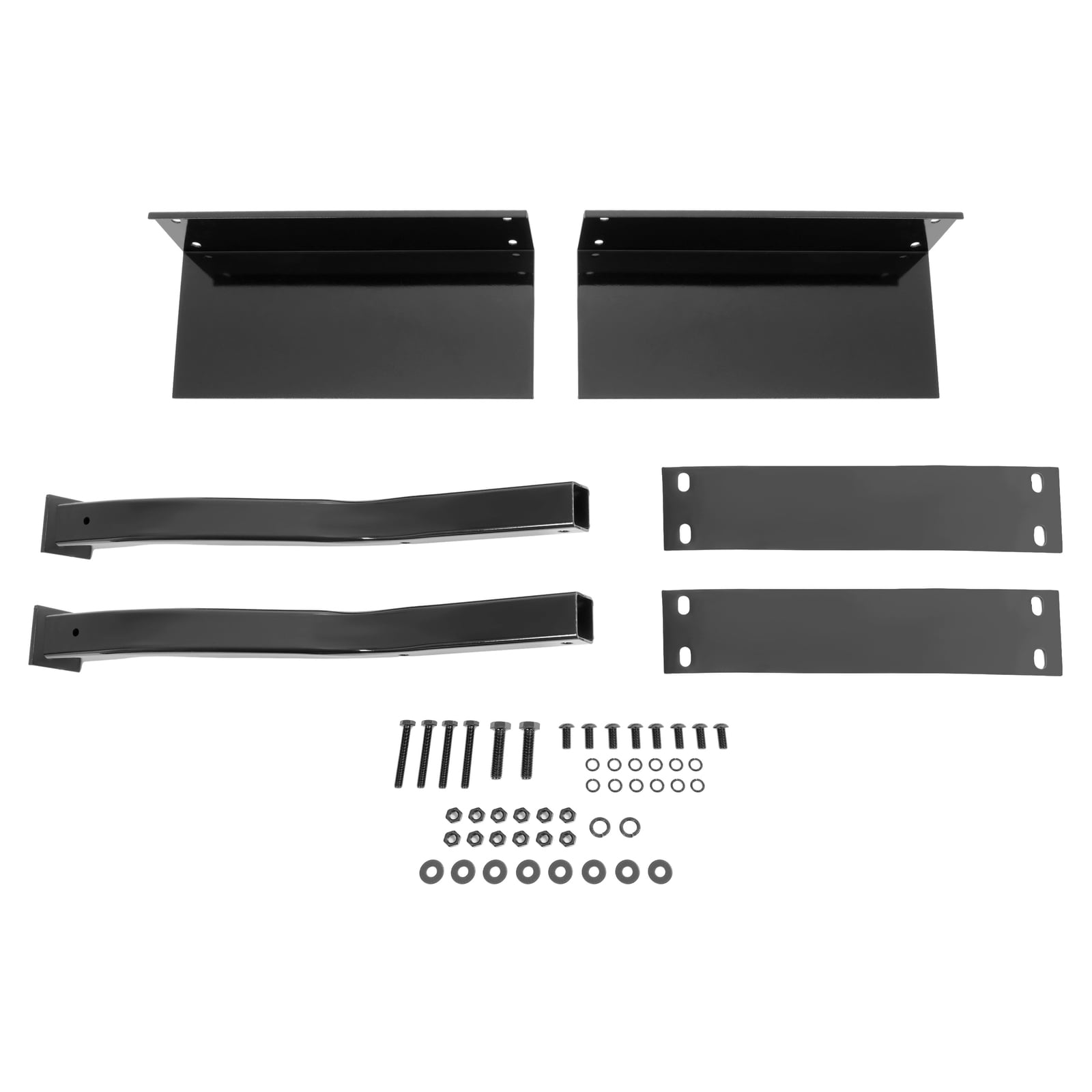 Universal Rear Half Fender Mounting Bracket Powder Coated Steel Pair ...