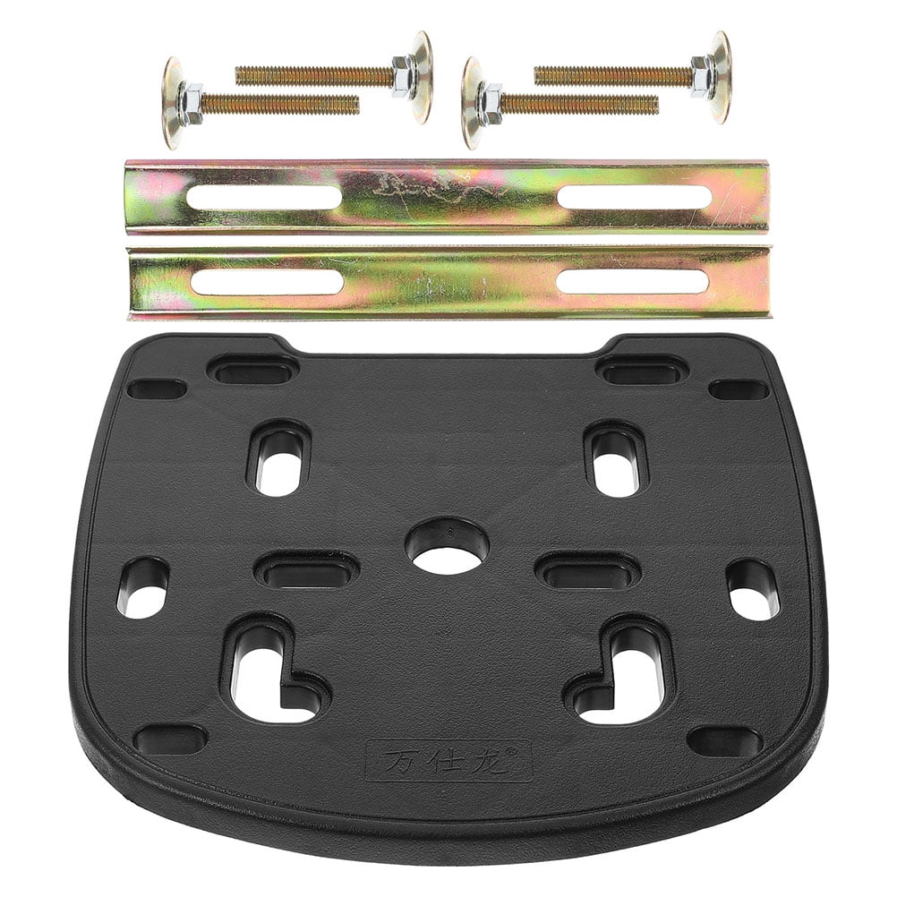 Universal Motorcycle Rear Luggage Rack Base Plate With Screws Heavy ...