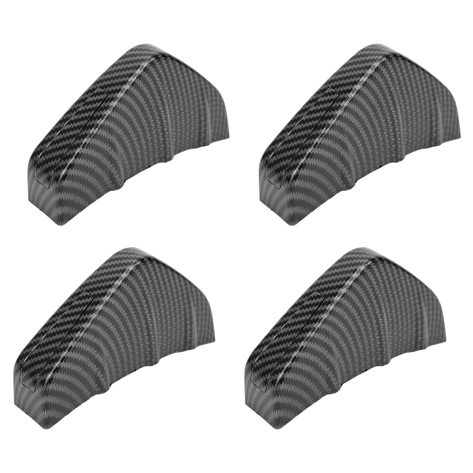 Universal Rear Spoiler Shark Fin Tail Lower Bumper Lip Diffuser ...