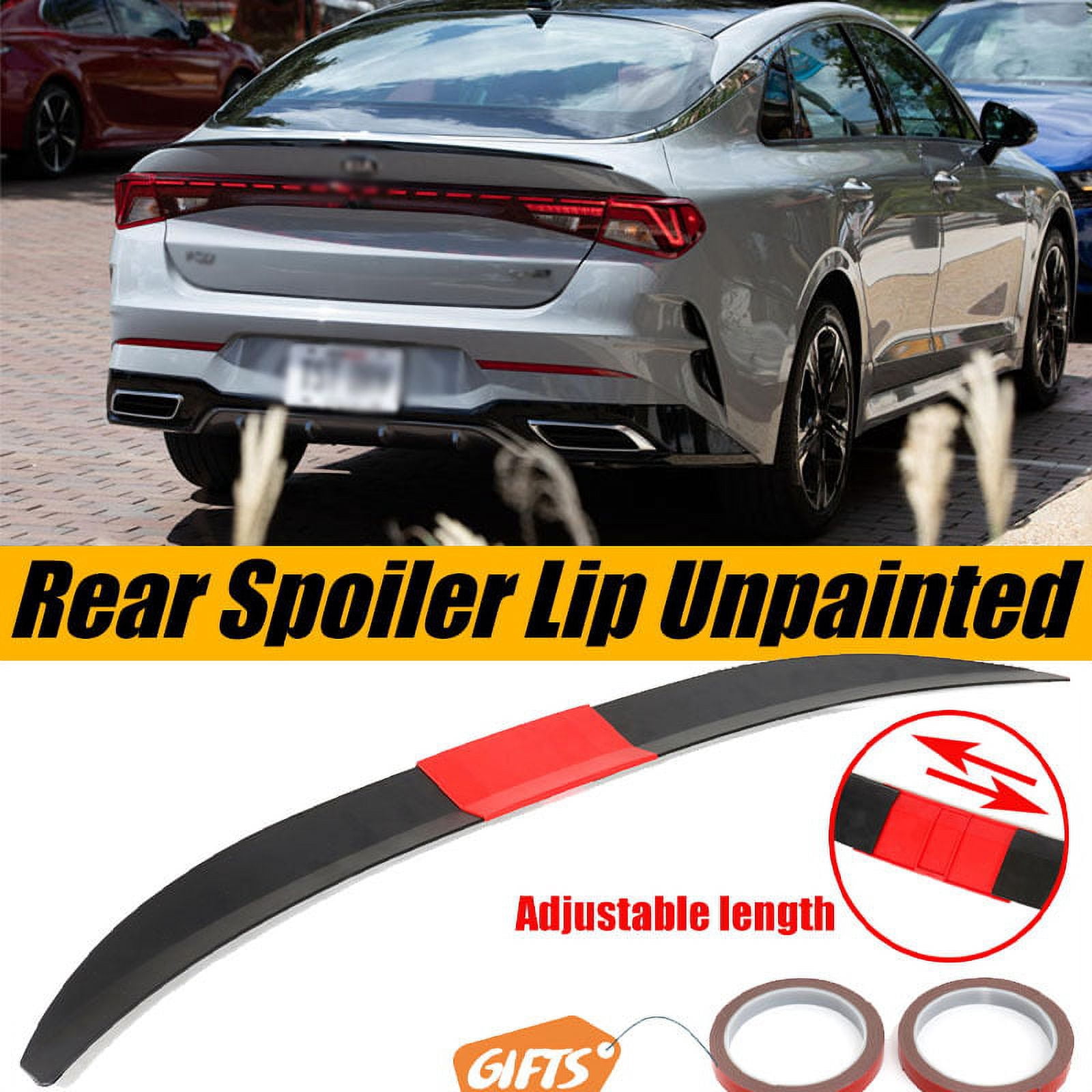 Universal Rear Trunk Spoiler Lip Wing Adjustable 45"-50" (Duckbill Lip ...