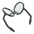 Universal Rear View Mirror 3.4in Wide Vision Handlebar Rear View ...