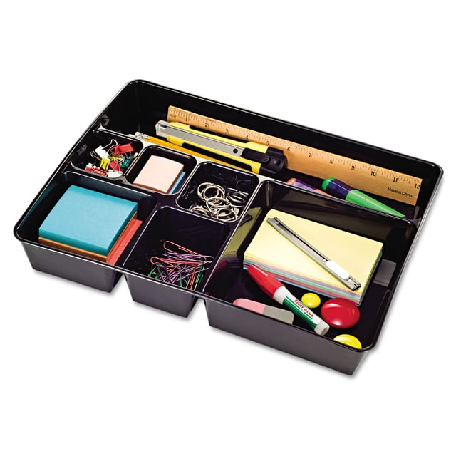 Universal Recycled Deep Drawer Organizer, 7 Sections, 15 x 11 7/8 x 2 3 ...