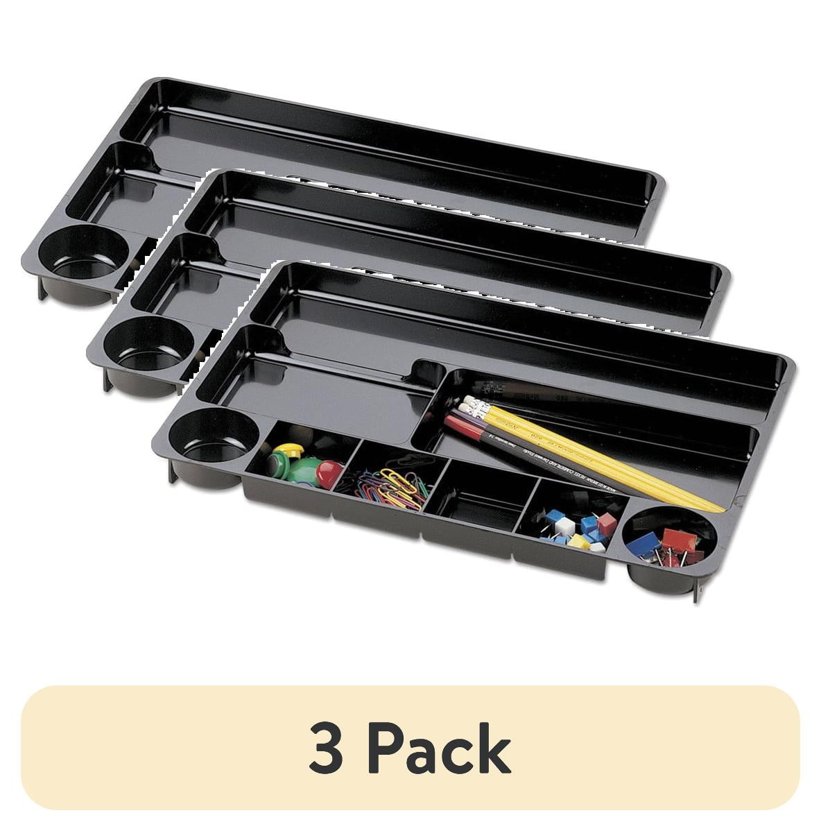 (3 pack) Universal Recycled Drawer Organizer, Nine Compartments ...