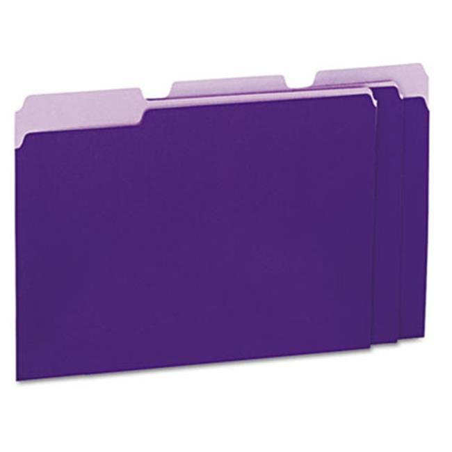 Universal Recycled Interior File Folders- .33 Cut Top Tab- Letter ...