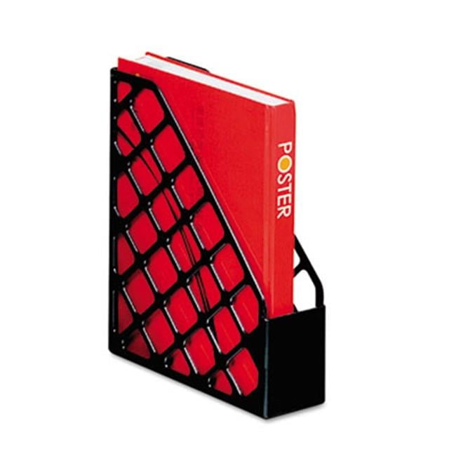 Universal Recycled Plastic Magazine File - Black - 3in. x 10in. x 11 ...