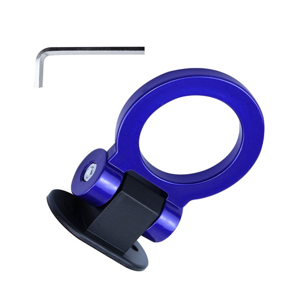 Universal Red Ring Shaped Car Tow Hook Decor Bumper Trailer Auto ...