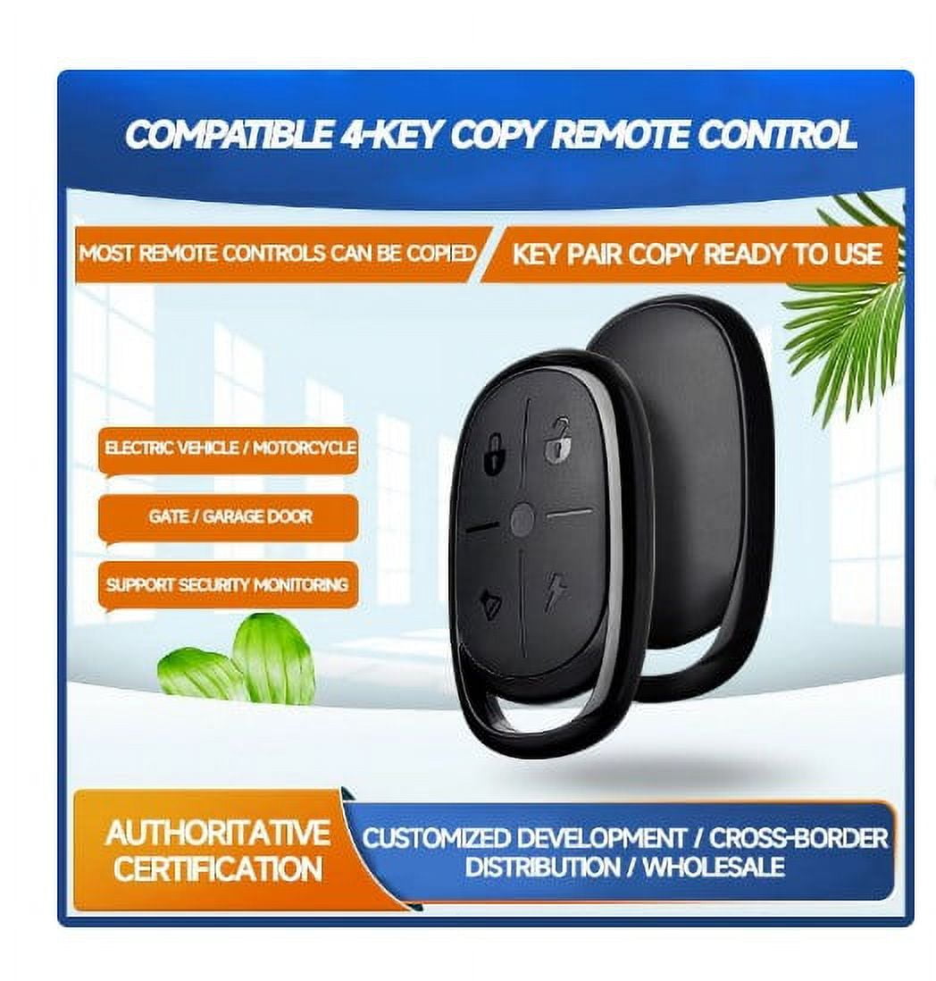 Universal Remote Control Access Garage Door Opener Copy Clone Code Car Key 433MHZ - Walmart.com