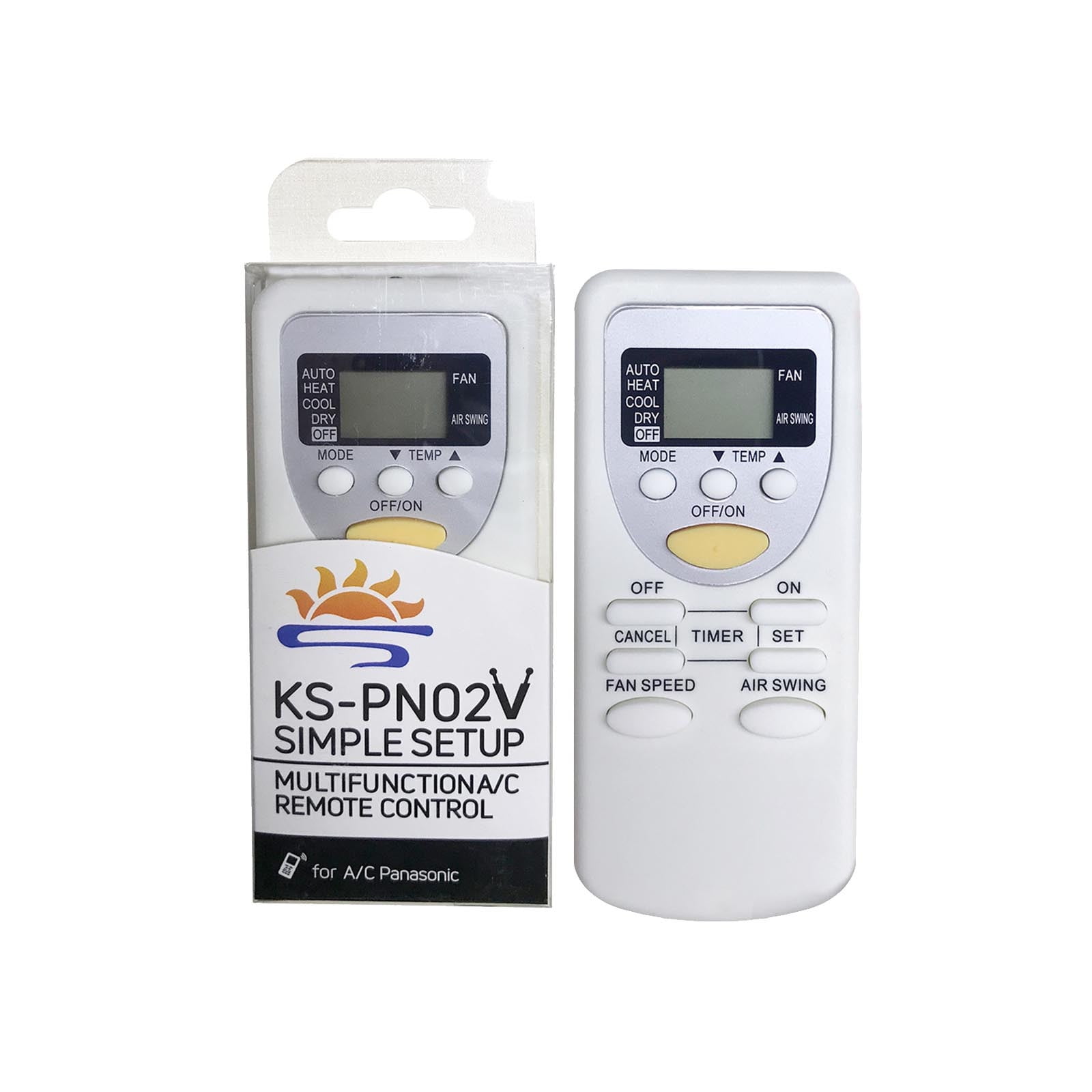 Universal Remote Control Compatible with All National Air Conditioners ...