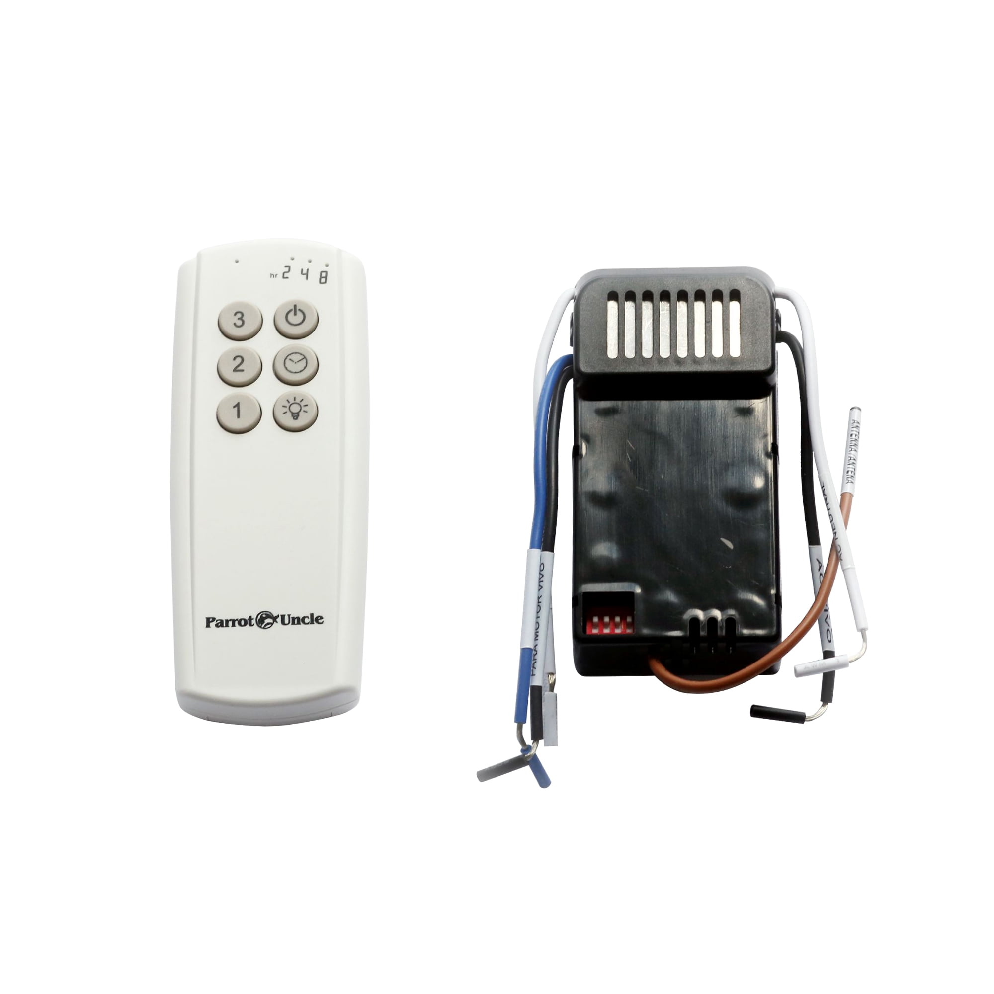 Universal Remote Control Kit with Receiver for Ceiling Fan Timing ...