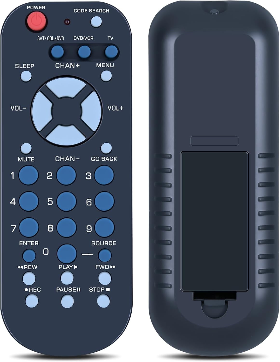 Universal Remote Control for RCA, 3-Device Palm-Sized Universal IR ...