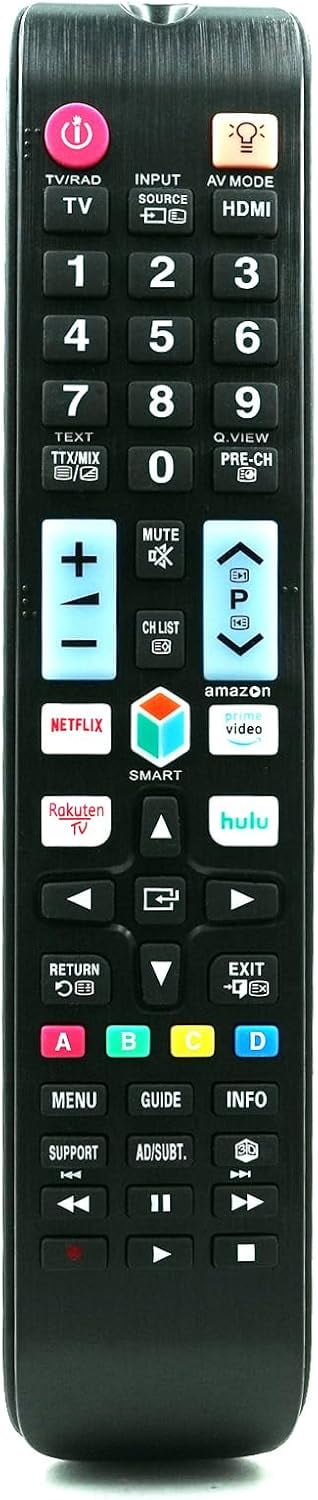 Universal Remote Control for All Samsung TV LCD HDTV 3D Smart TVs ...