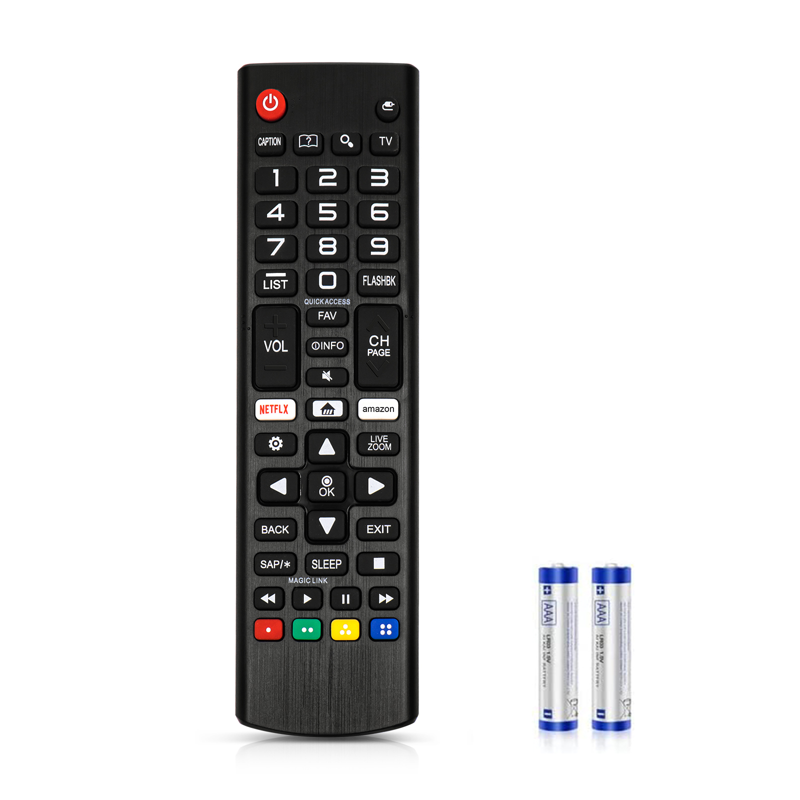 General Electric 3-Device Universal Remote Control, Metallic Silver ...