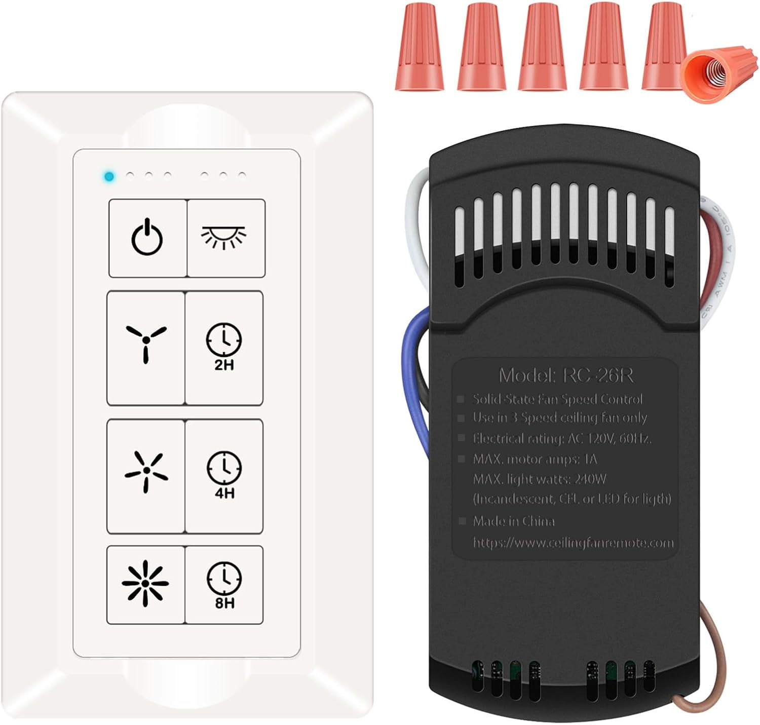 Universal Replacement Ceiling Reomte Kit for Hampton Bay Harbor Breeze ...