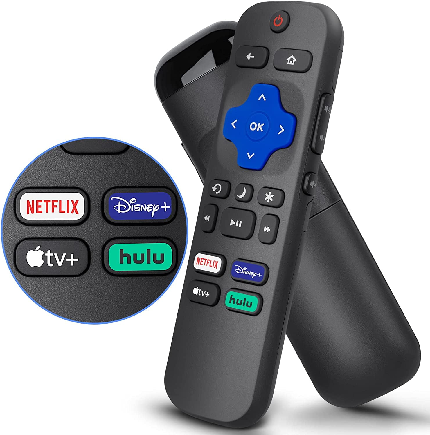 Universal Replacement Remote Compatible with Roku TV, for TCL/Hisense ...
