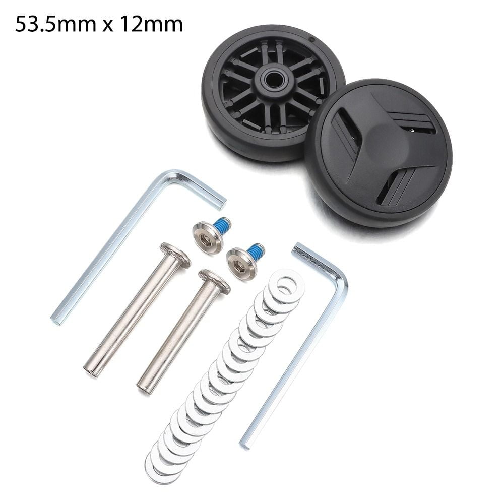 Universal Replacement Suitcase Parts Axles with Screw Travel Luggage ...